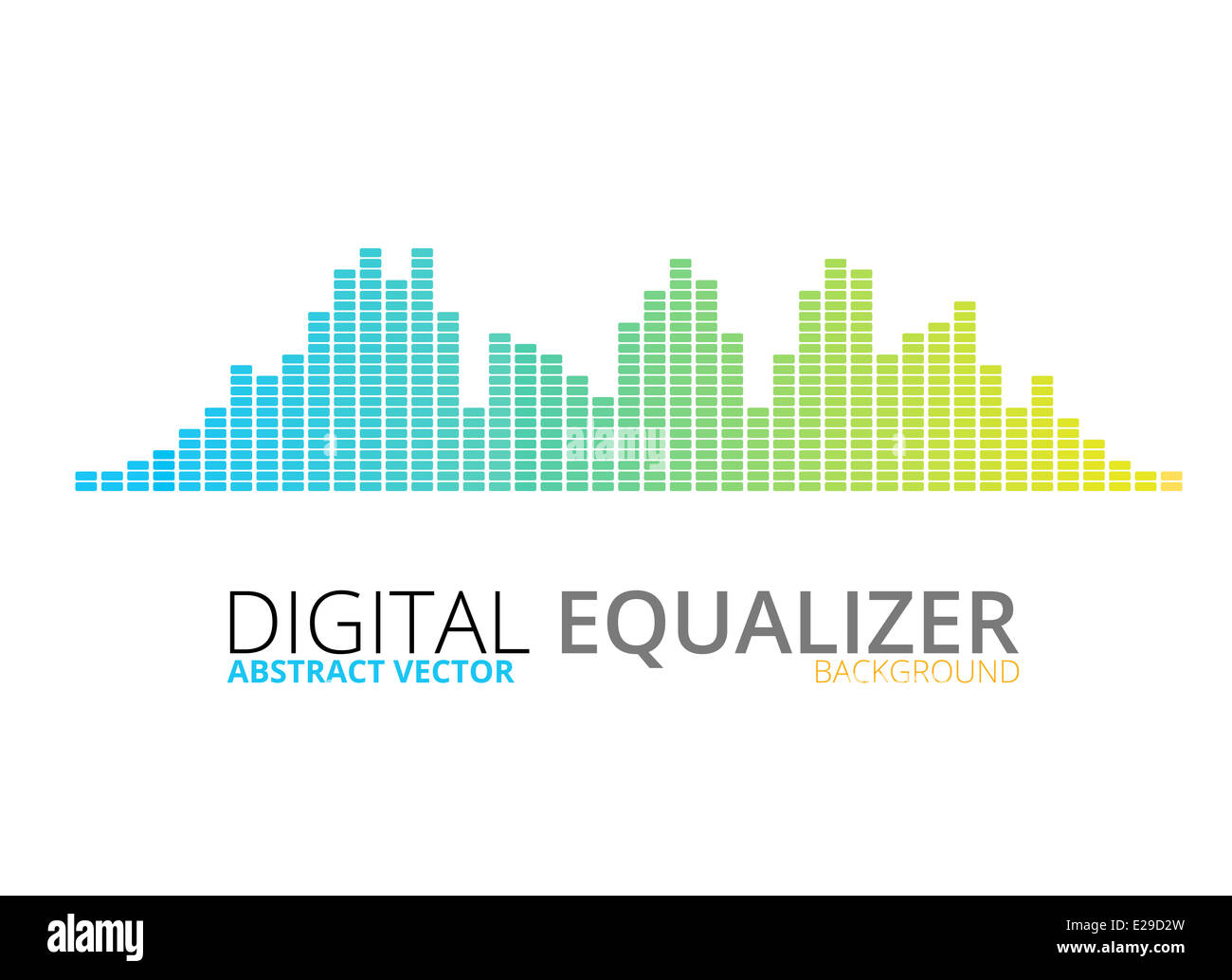 Graphic equalizer vector background Stock Photo - Alamy