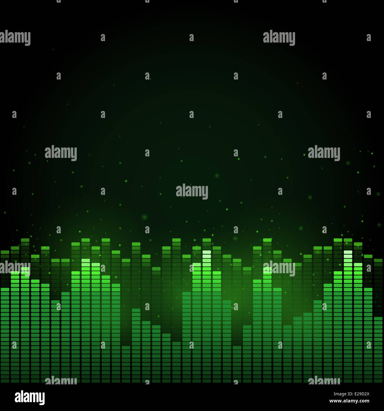 Techno equalizer, abstract technology vector background Stock Photo - Alamy