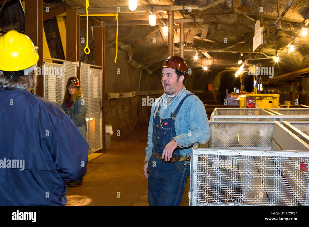 Soudan Underground Mine State Park Stock Photo - Alamy