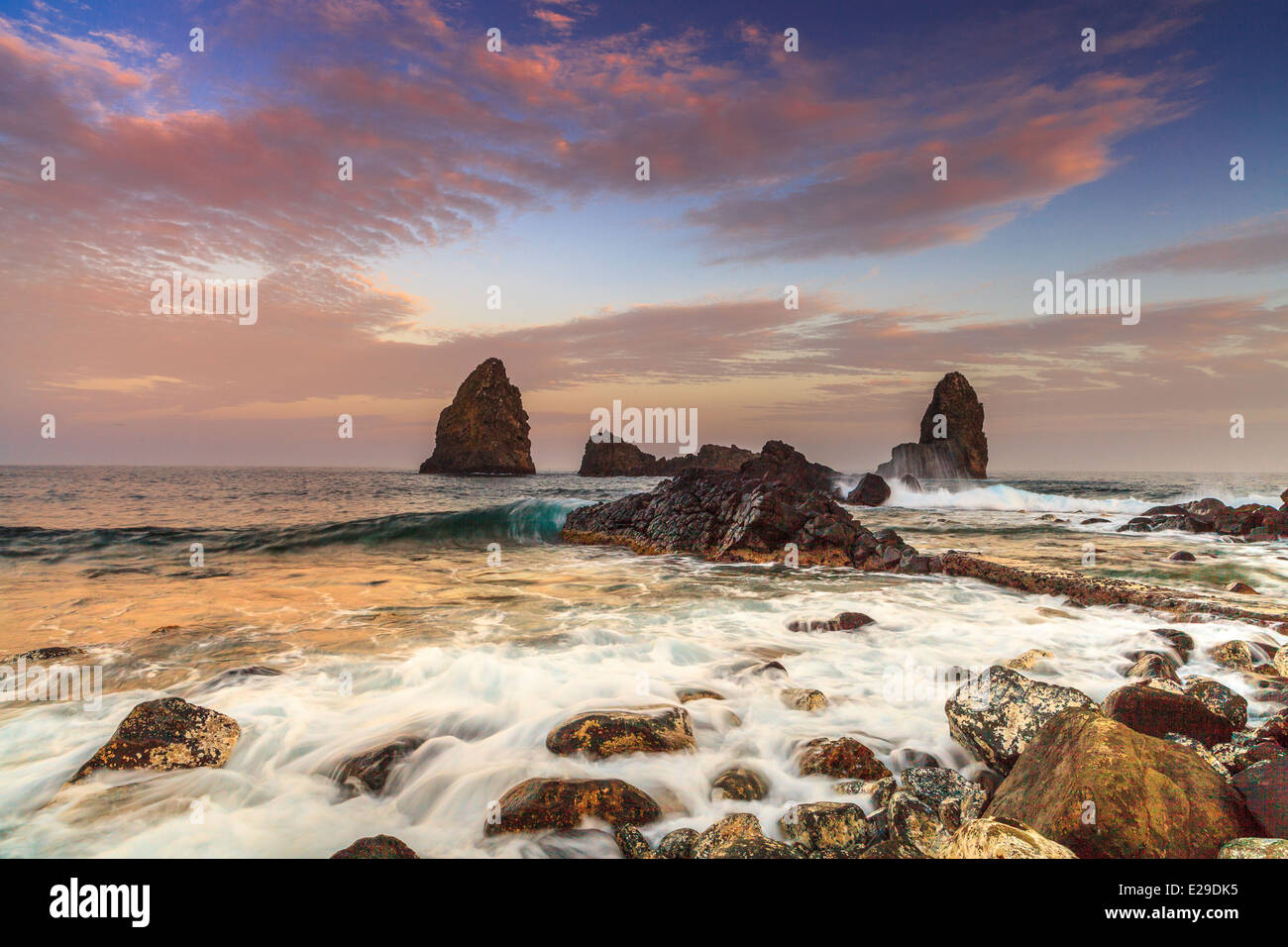 Aci Trezza rocks of Cyclops Stock Photo - Alamy