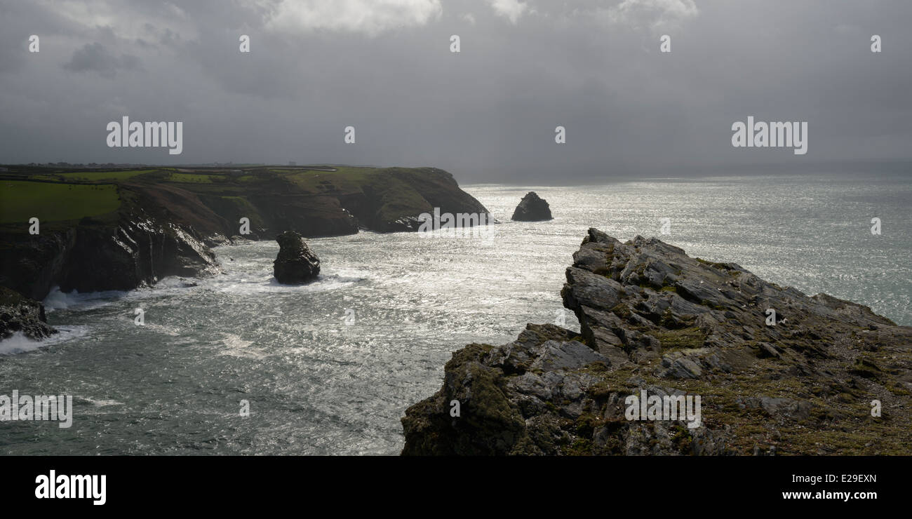 Trevalga cornwall hi-res stock photography and images - Alamy