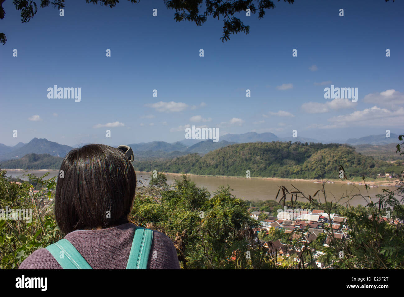 Mount Phou Si, also written Mount Phu Si, is a 100m high hill in the ...