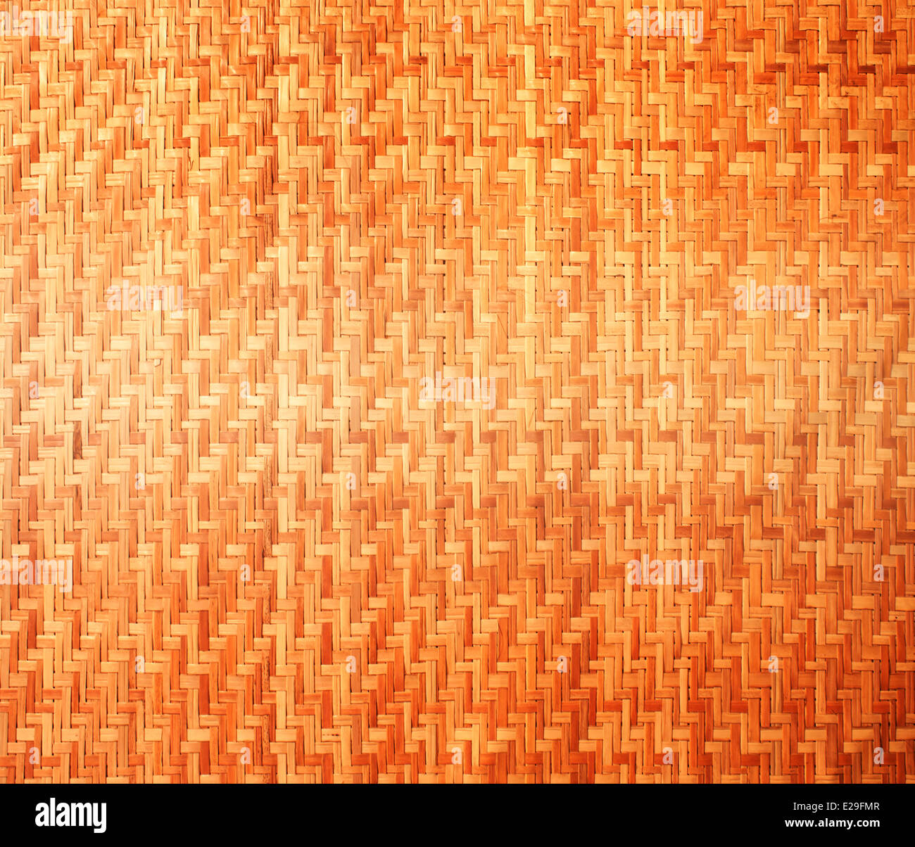 Woven rattan with natural patterns, vintage wall Stock Photo - Alamy