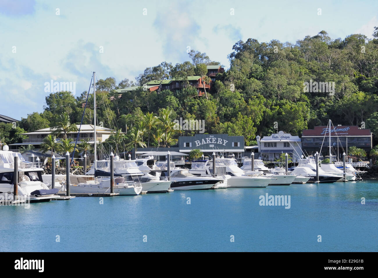 Marina & Port, Hamilton Island Stock Photo - Alamy