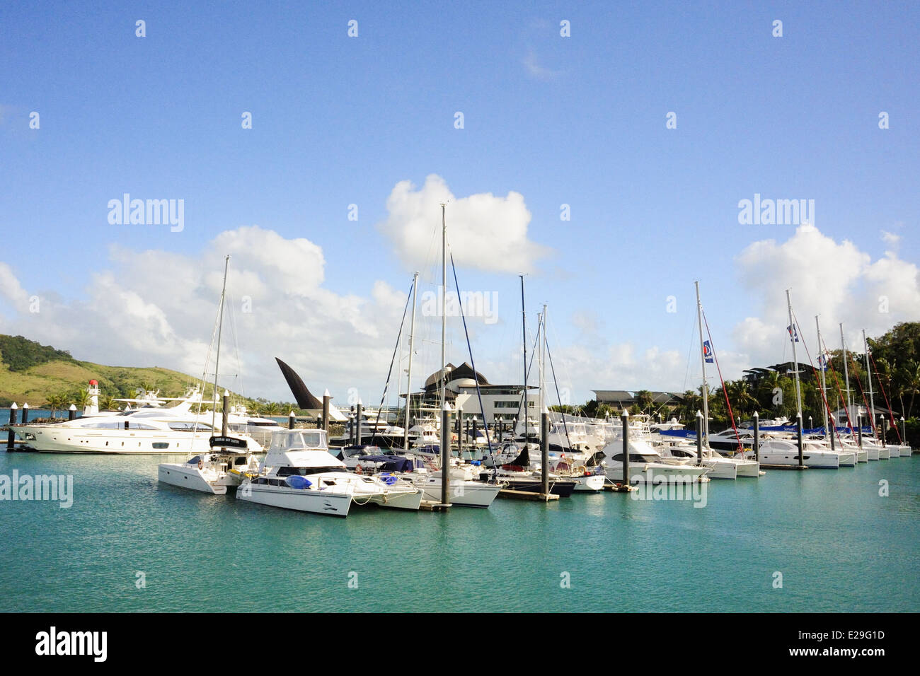 Marina & Yacht Club, Hamilton Island Stock Photo - Alamy