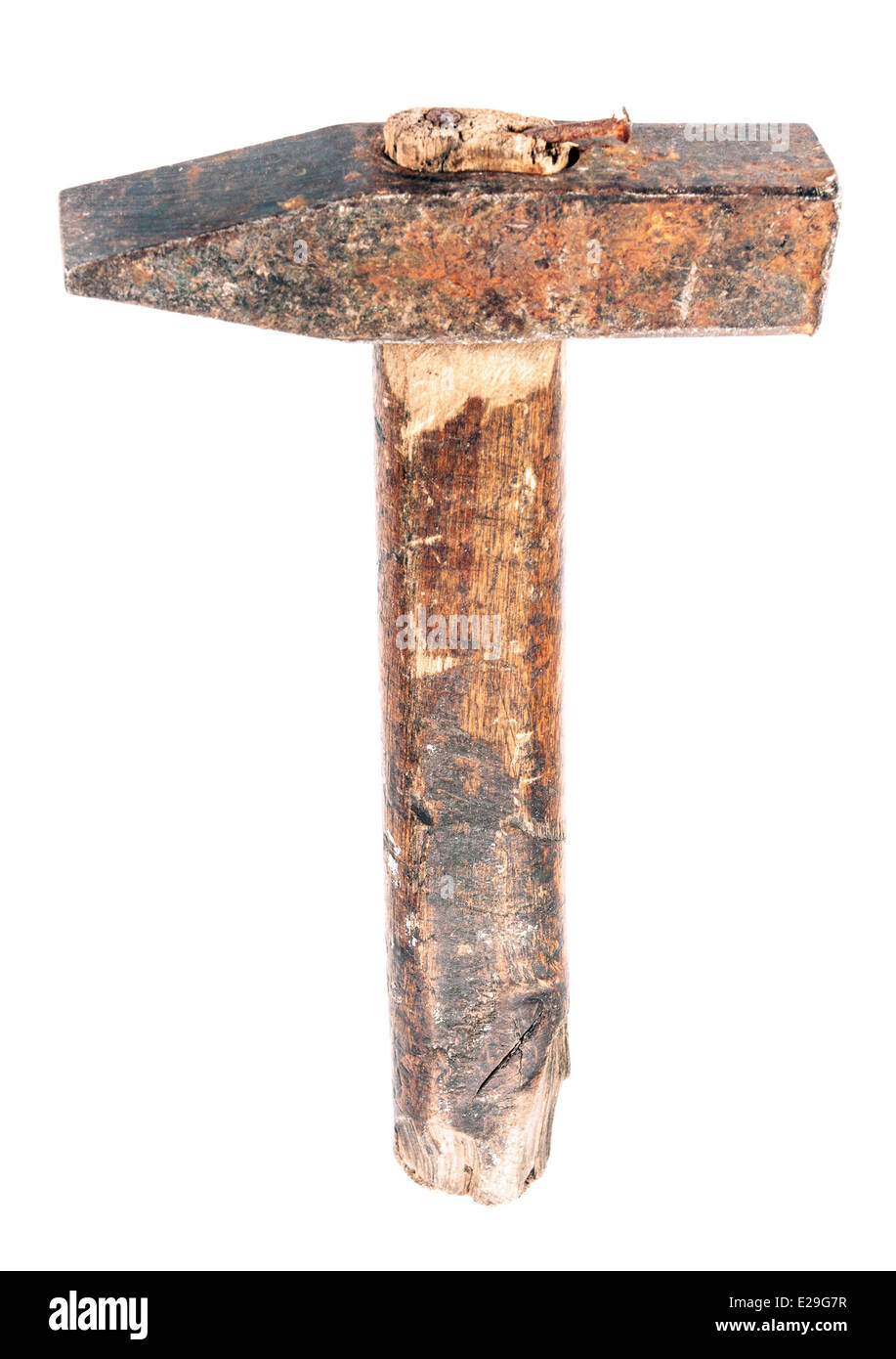 Mallet hammer vintage tool Cut Out Stock Images & Pictures - Alamy