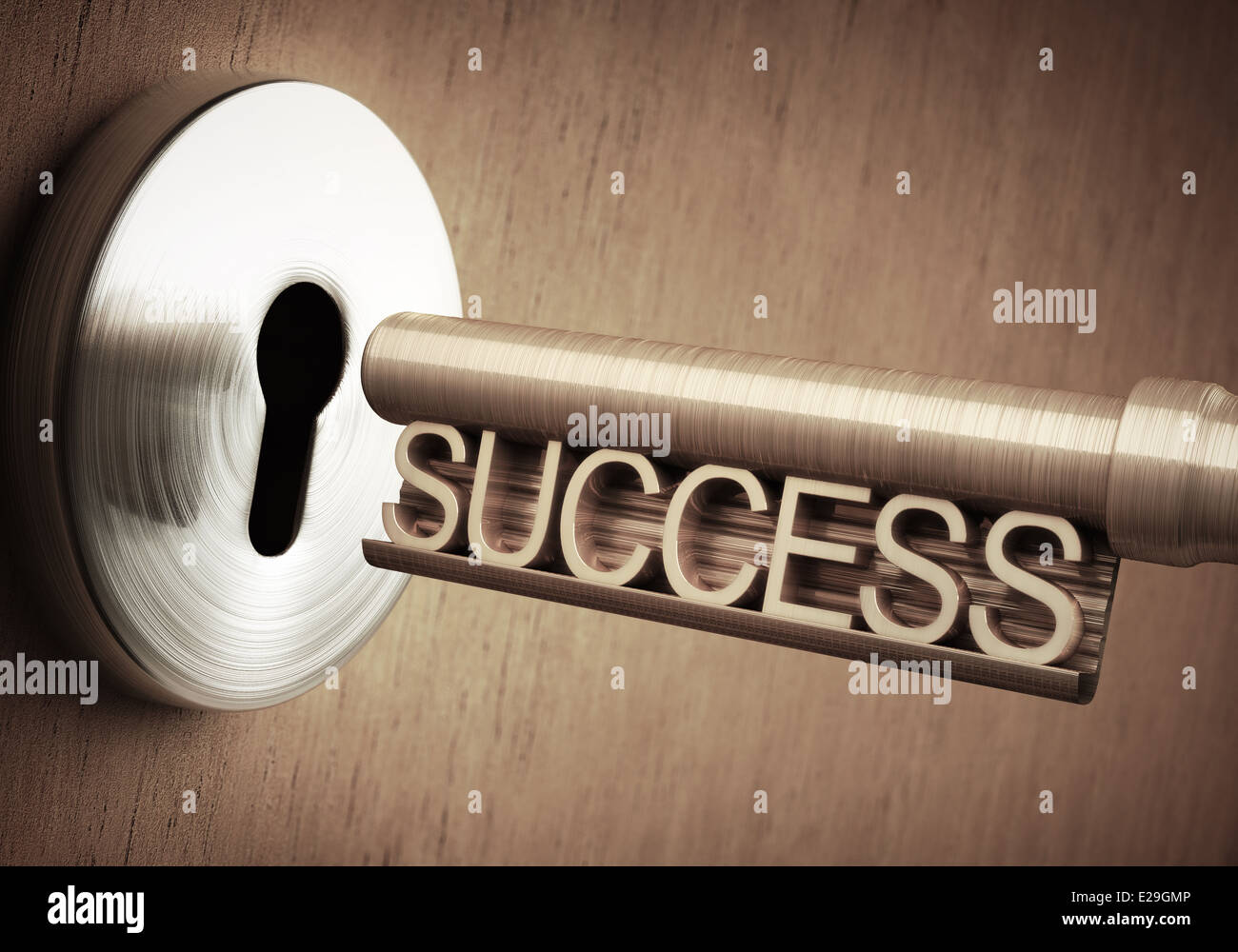 The key of success close to open the door Stock Photo - Alamy