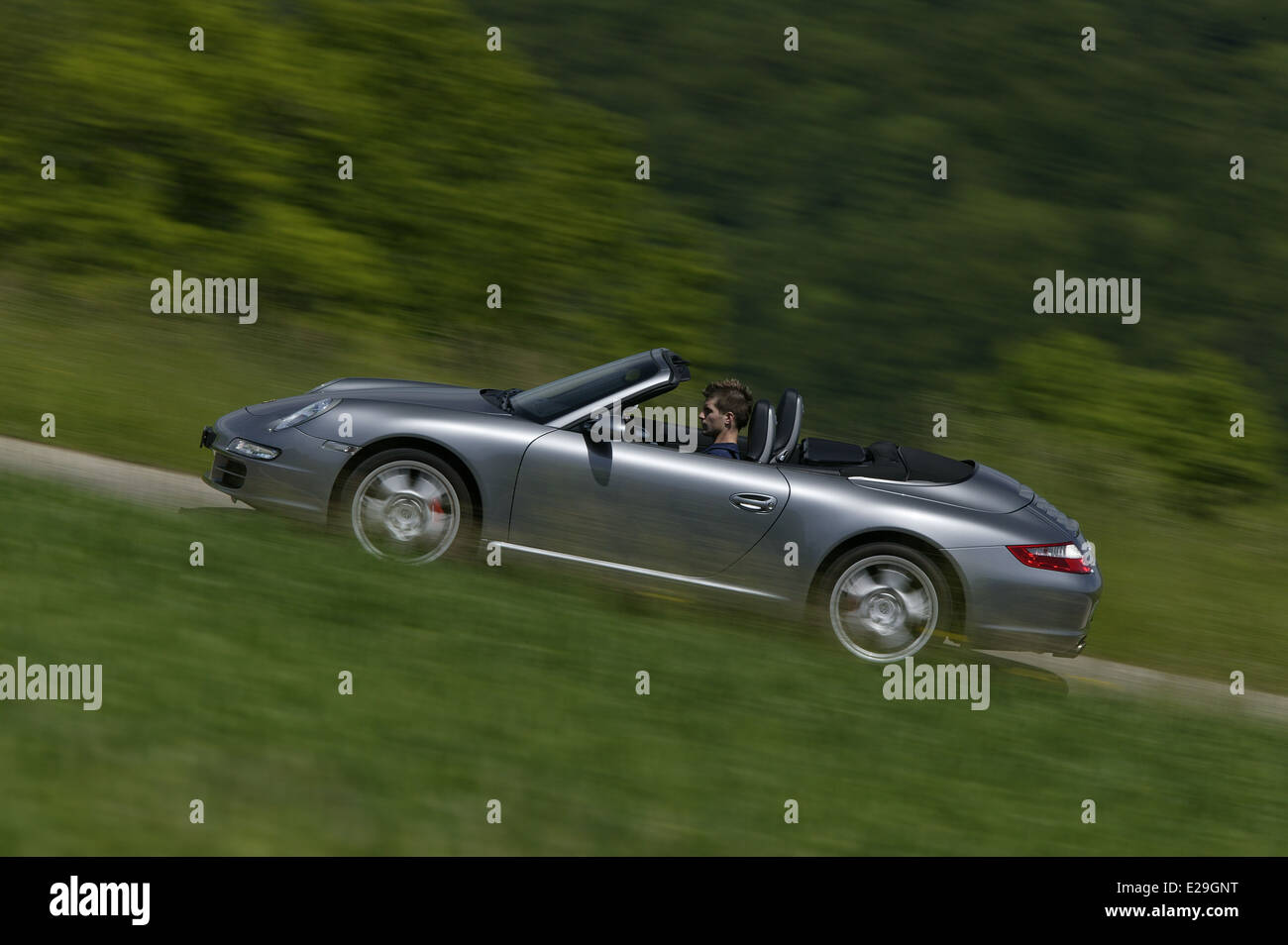 Porsche car hood open hi-res stock photography and images - Alamy
