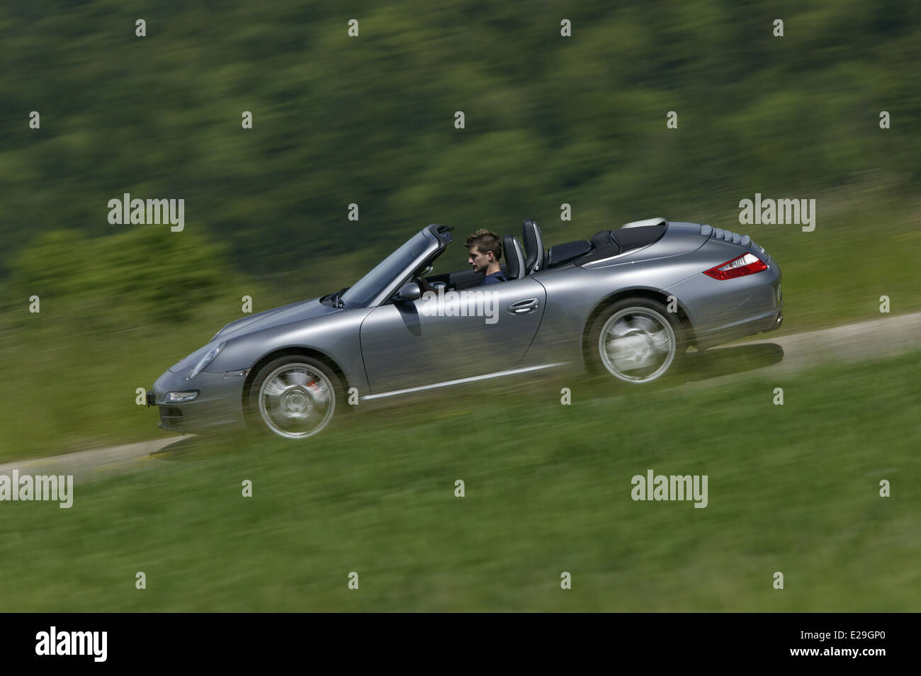 Porsche car hood open hi-res stock photography and images - Alamy