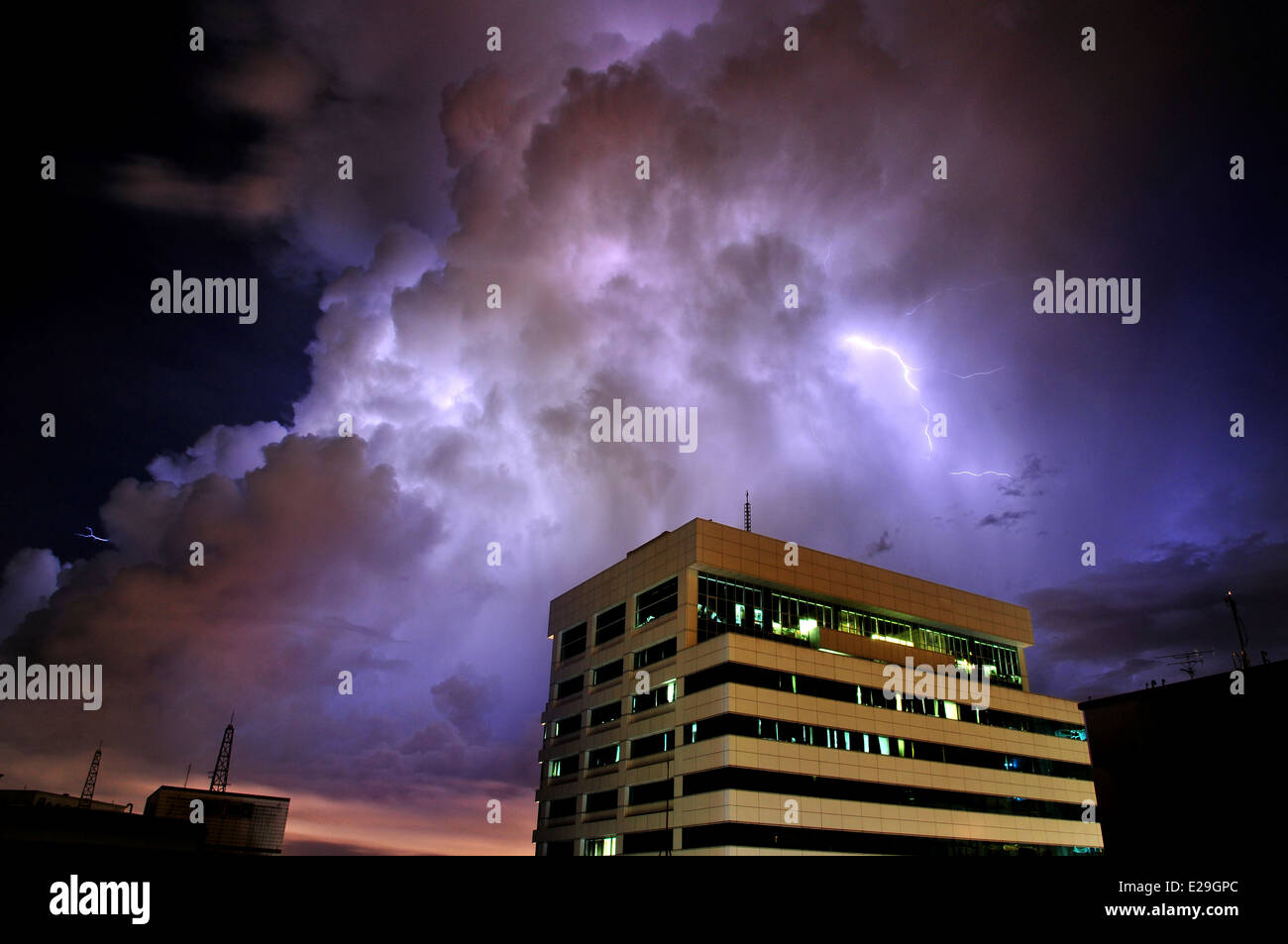 Thundercloud, Taipei, Taiwan Stock Photo - Alamy