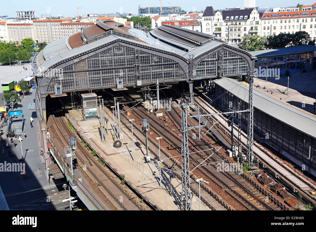 Friedrichstrasse bahnhof railway station in Berlin, Germany Stock Photo ...