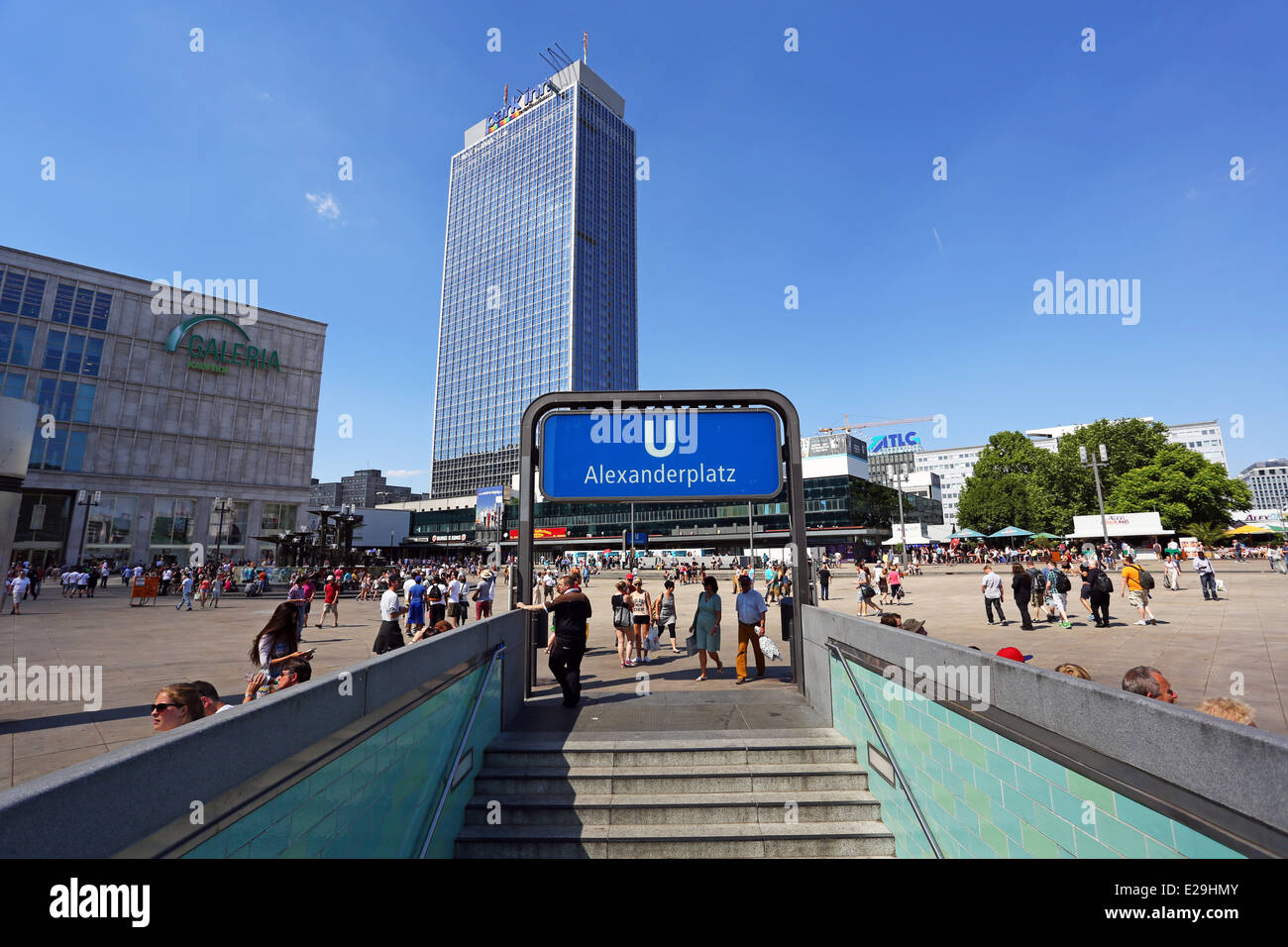 Berlin alexanderplatz station hi-res stock photography and images - Alamy