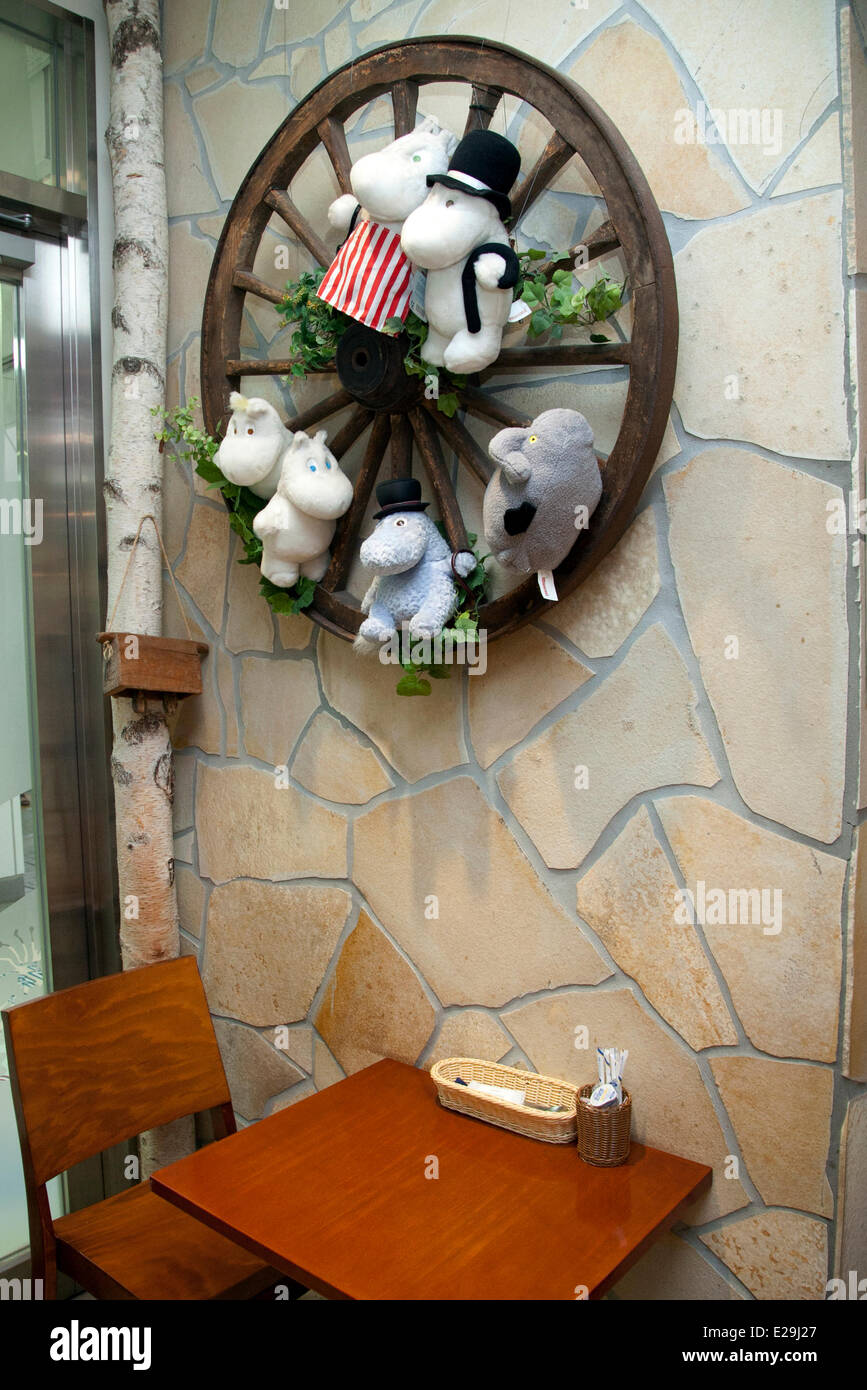 Tokyo, Japan. 17th June, 2014. Moomin House Cafe at TOKYO SKYTREE on ...