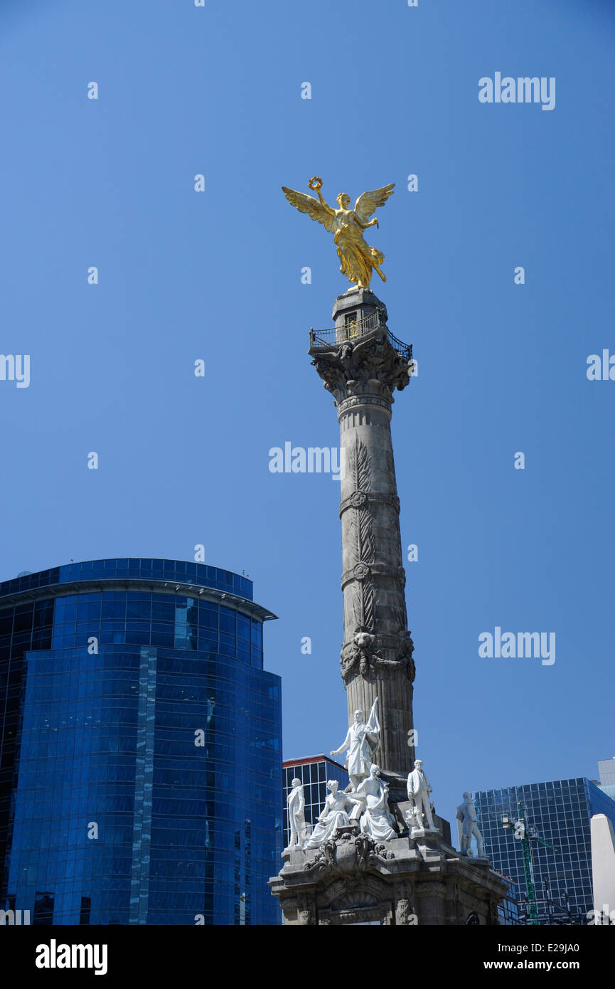 The Angel of Independence, officially known as a Victory Column located ...