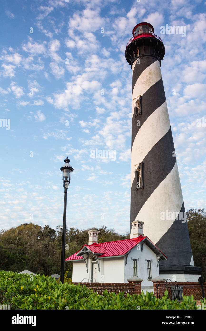 St. Augustine Lighthouse, St. Augustine, Florida Stock Photo - Alamy