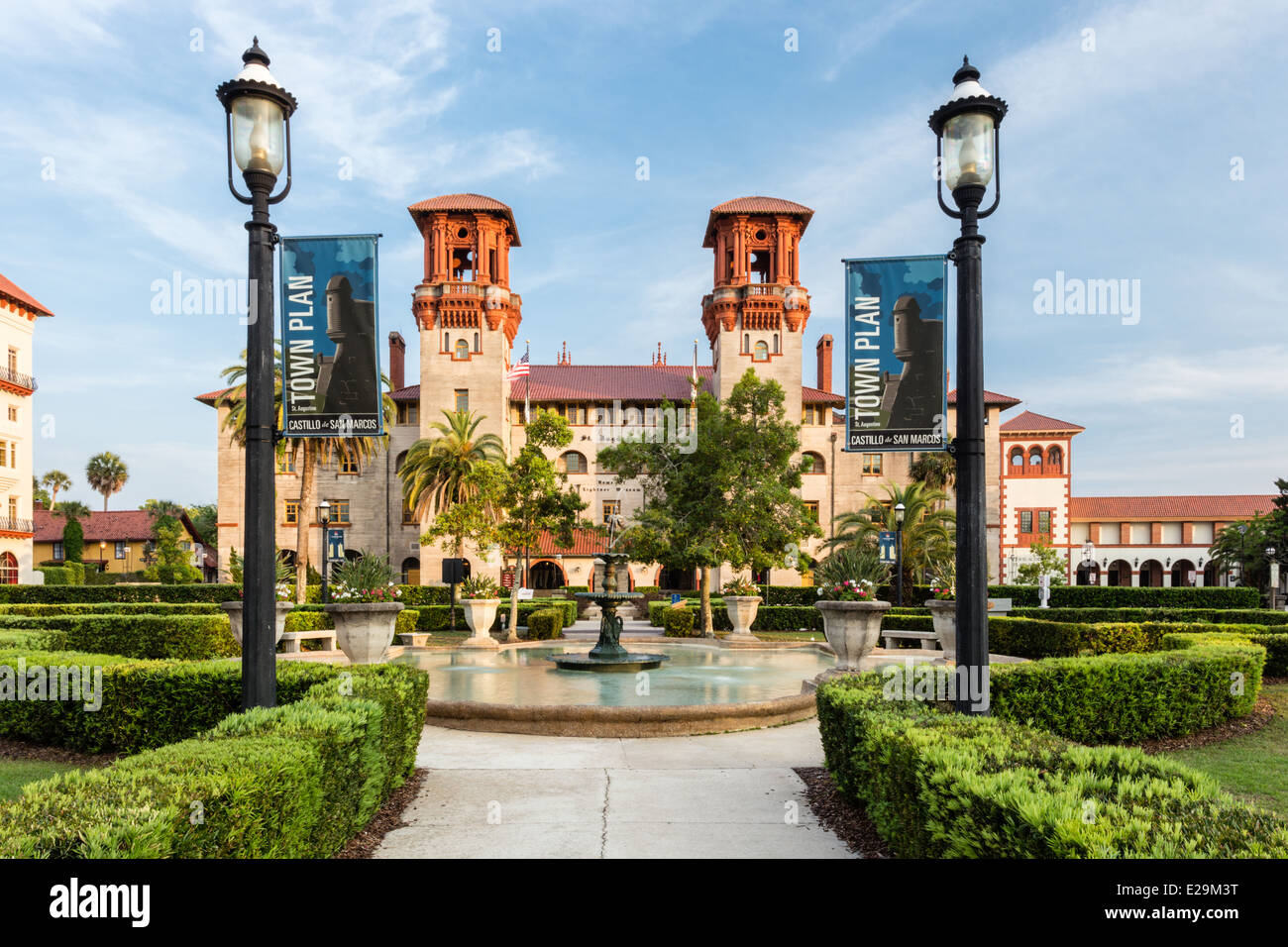 The Lightner Museum formerly the Alcazar Hotel in St. Augustine in ...