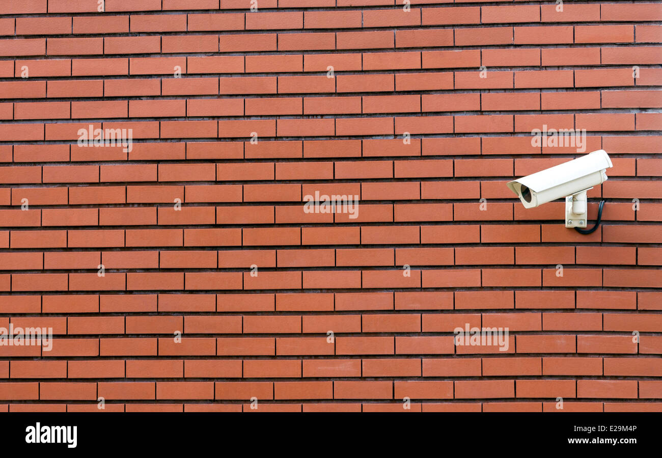 Cctv camera on wall hi-res stock photography and images - Alamy