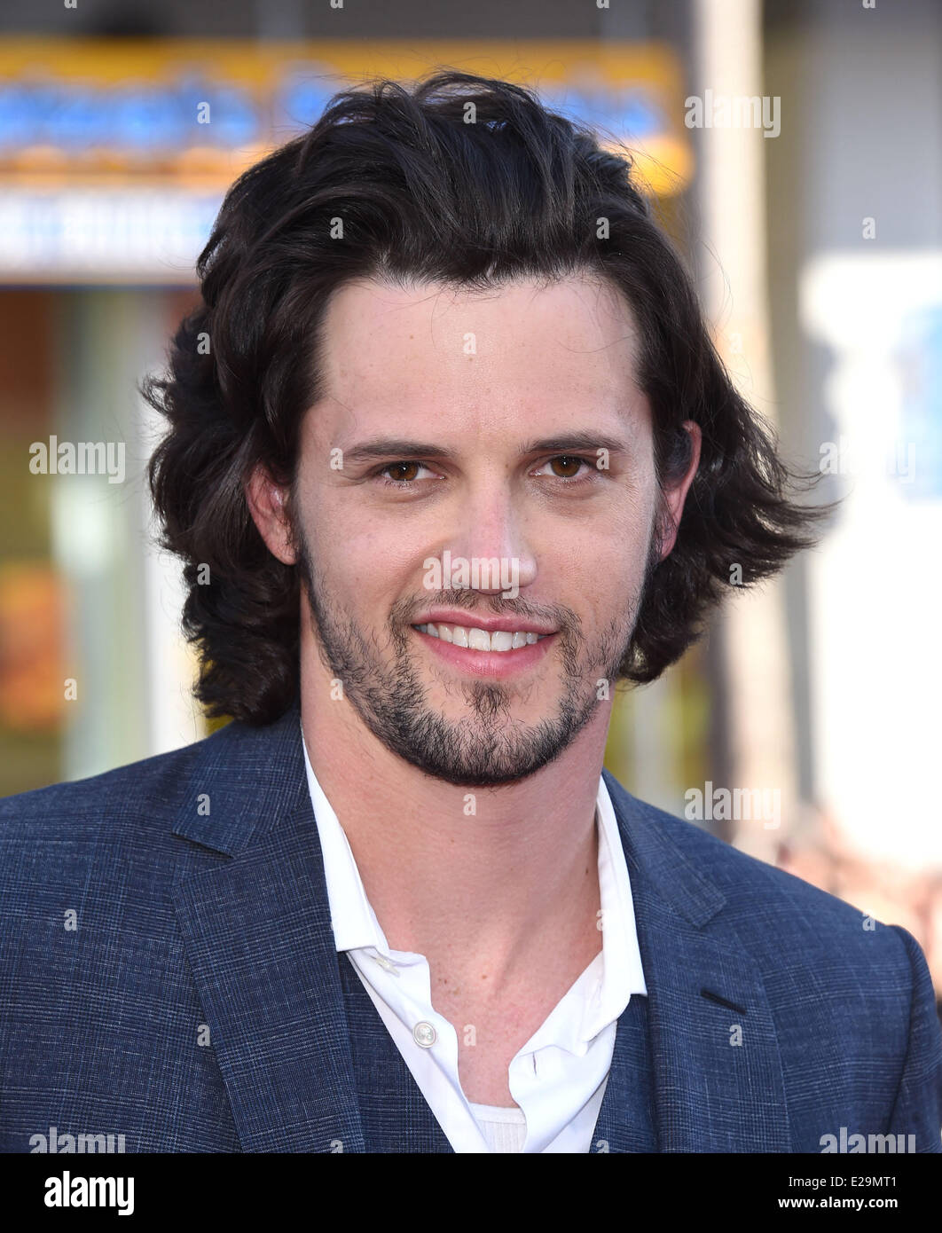 Hollywood, California, USA. 17th June, 2014. Nathan Parsons arrives for ...