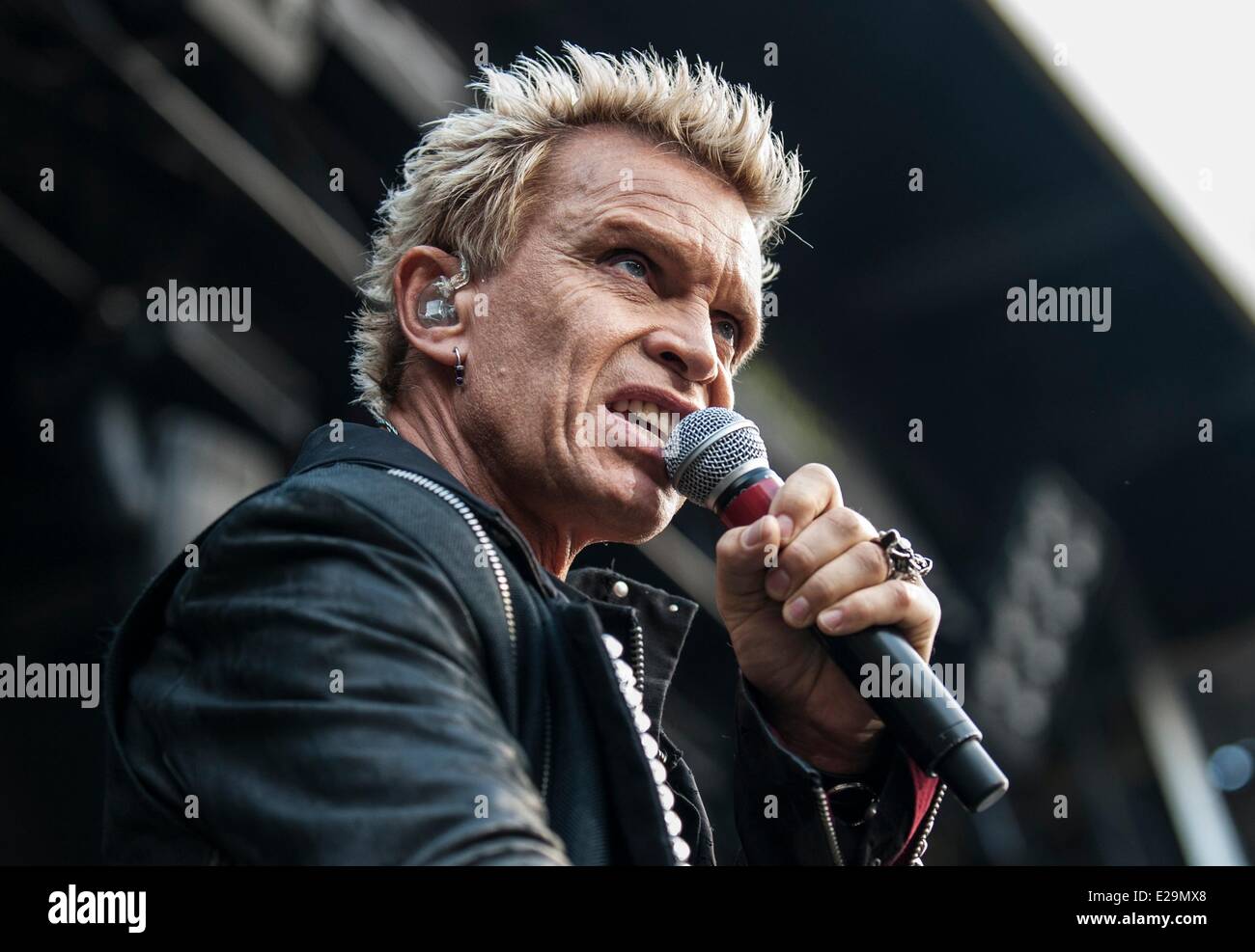 Berlin, Germany. 17th June, 2014. British rock musician Billy Idol ...