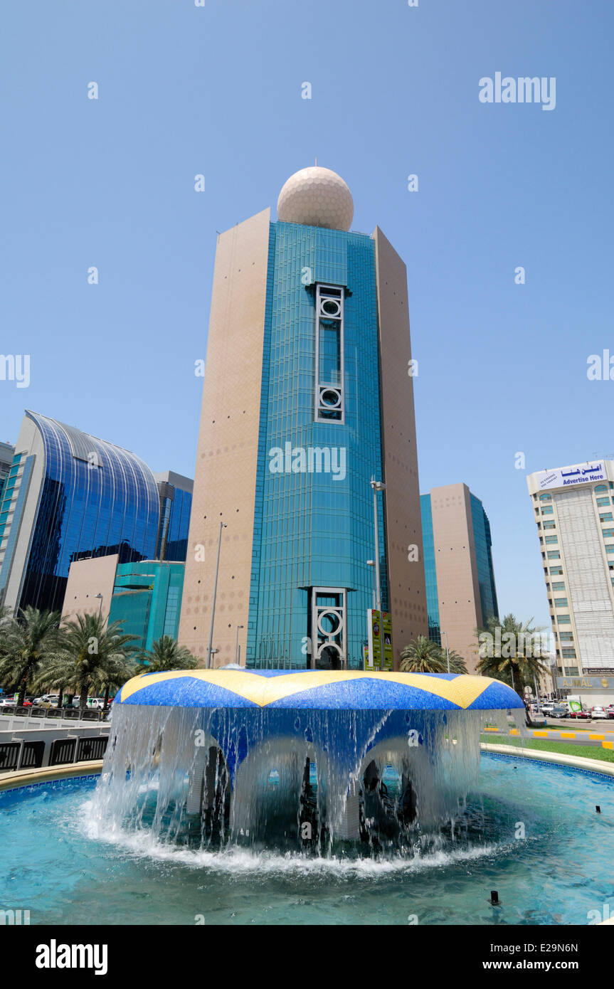 United Arab Emirates, Abu Dhabi emirate, Abu Dhabi city, fanciful ...