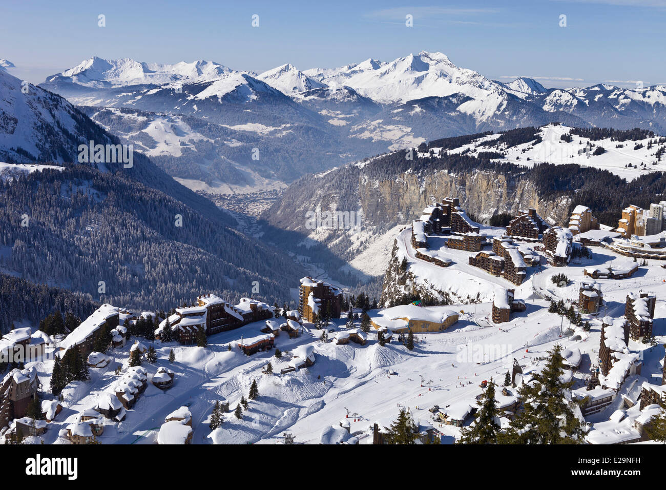 Morzine avoriaz france hi-res stock photography and images - Alamy