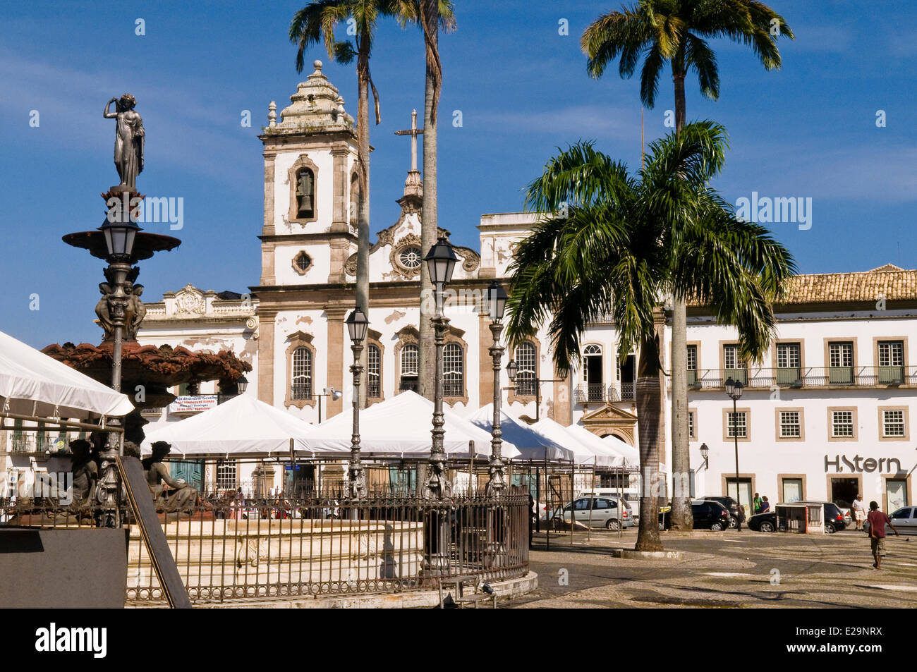 Brazil, Bahia state, Salvador de Bahia, historical center listed as World Heritage by UNESCO ...