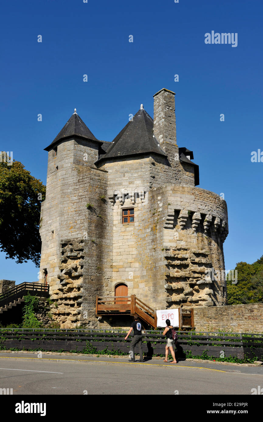 France, Morbihan, Golfe du Morbihan, Vannes, Tour du Connetable (the ...
