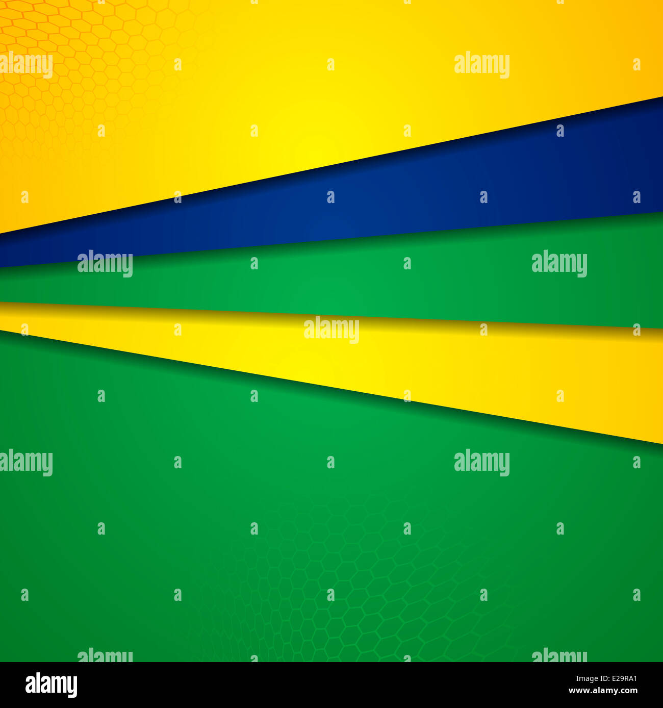 Tech vector background in Brazilian colors Stock Photo - Alamy