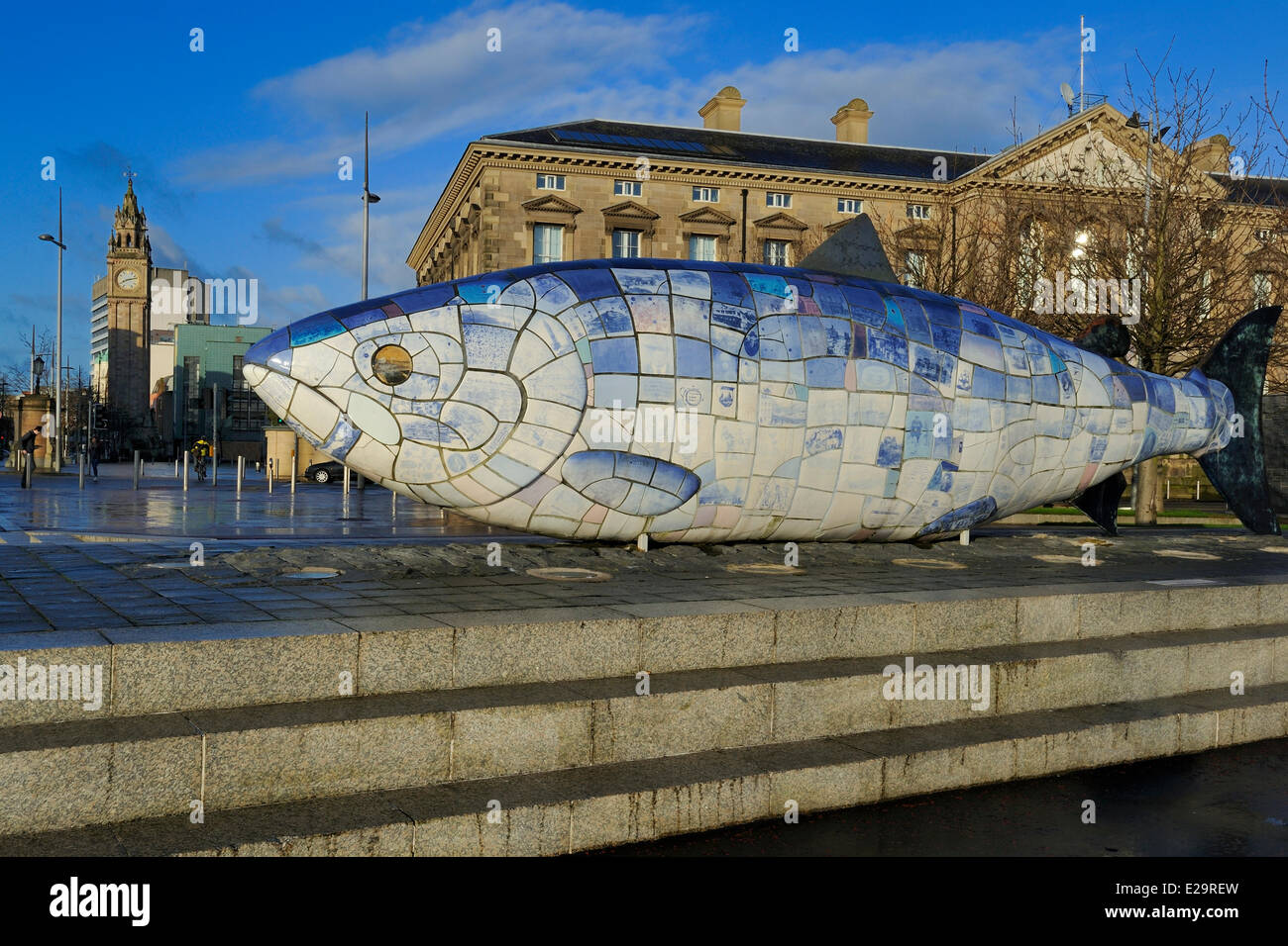 Big Fish Belfast Northern Ireland High Resolution Stock Photography and ...