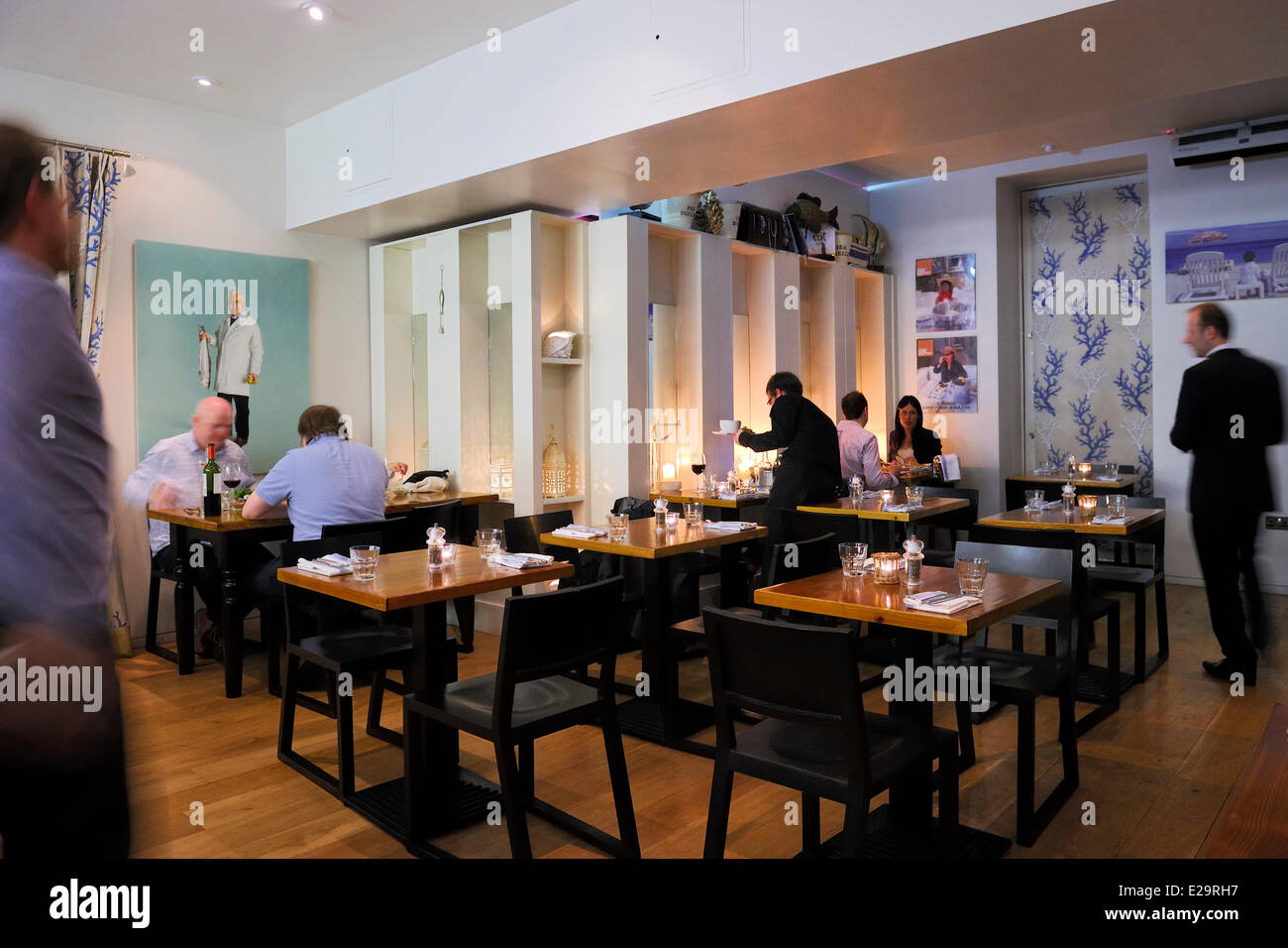 United Kingdom, Northern Ireland, Belfast, Deanes Restaurant on 36-40 ...