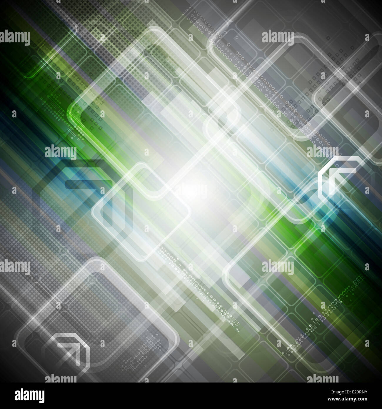 Abstract hi-tech background with arrows Stock Photo - Alamy