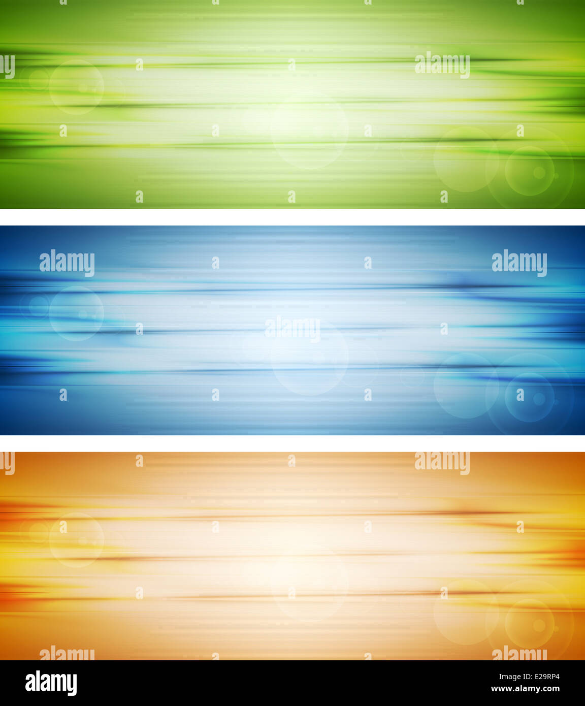 Abstract shiny banners. Vector illustration eps10 Stock Photo - Alamy