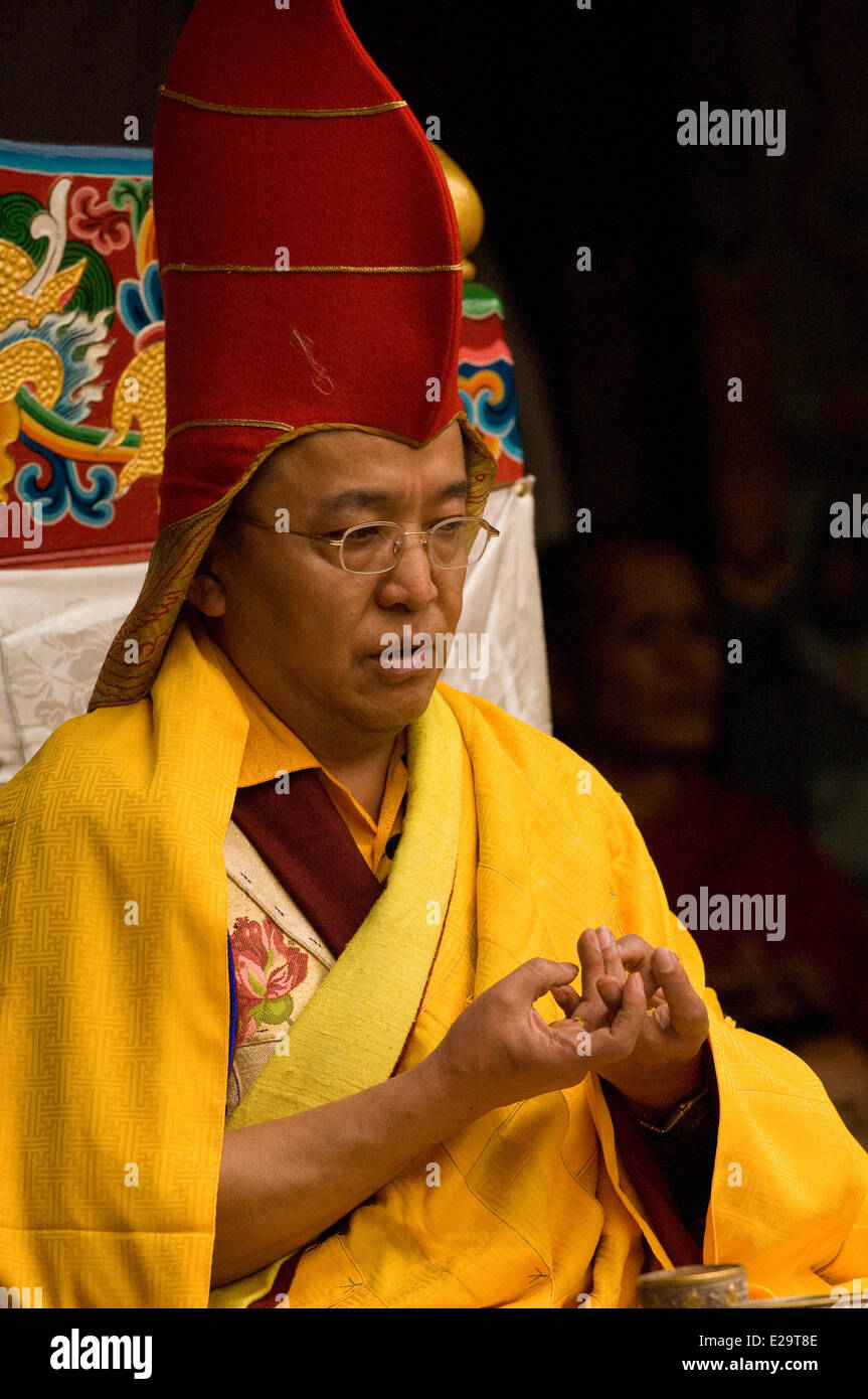 Nepal lama hi-res stock photography and images - Alamy