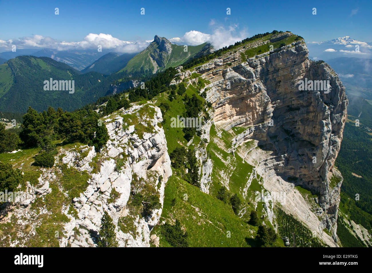 France, Isere, Rock of the South, the Parc Naturel Regional de ...