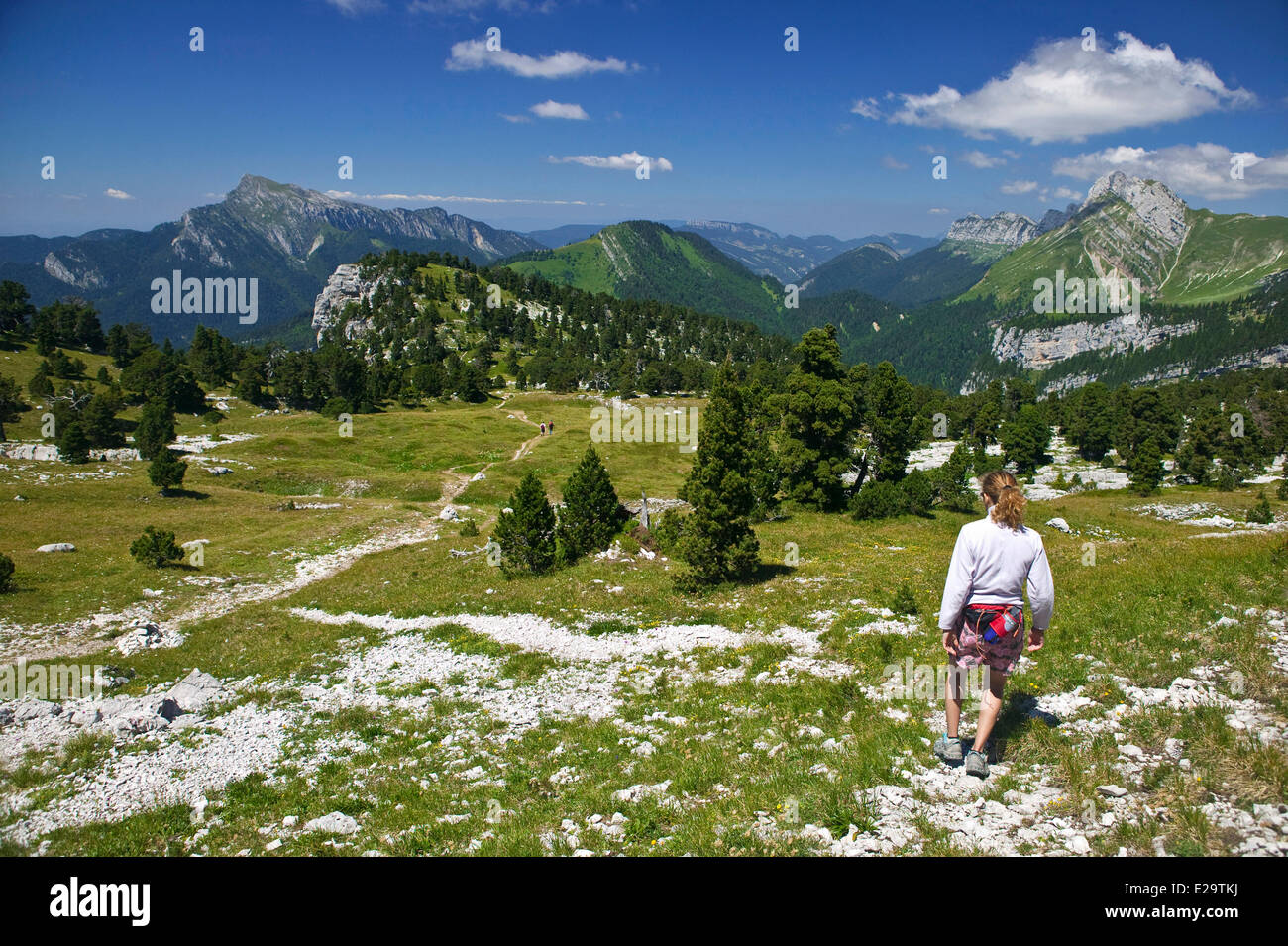 France, Isere, the highlands of the Dent de Crolles, Parc Naturel ...