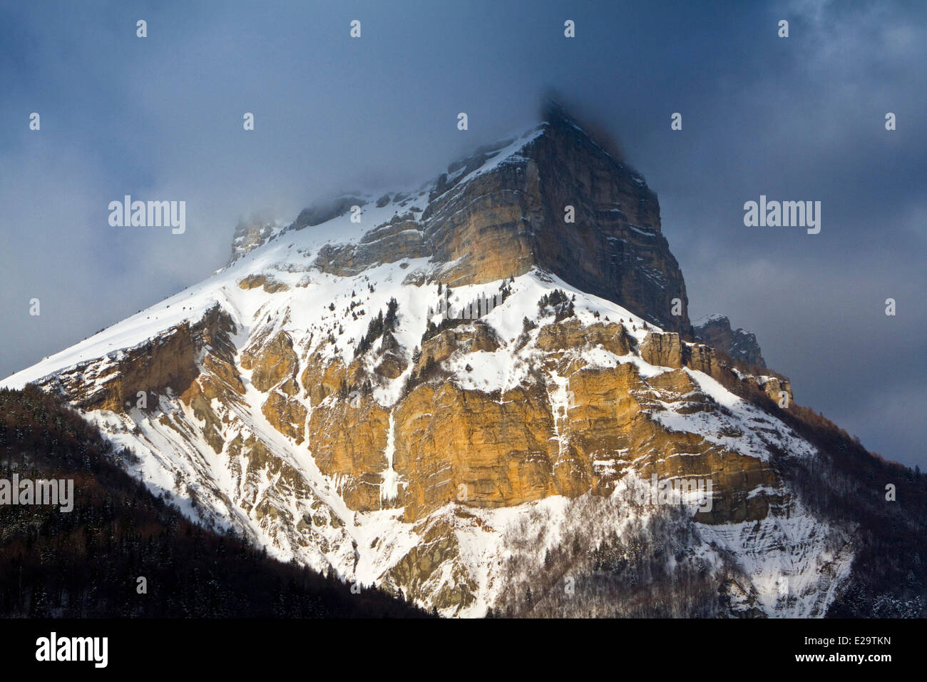 France, Isere, Dent de Crolles, Parc Naturel Regional de Chartreuse ...