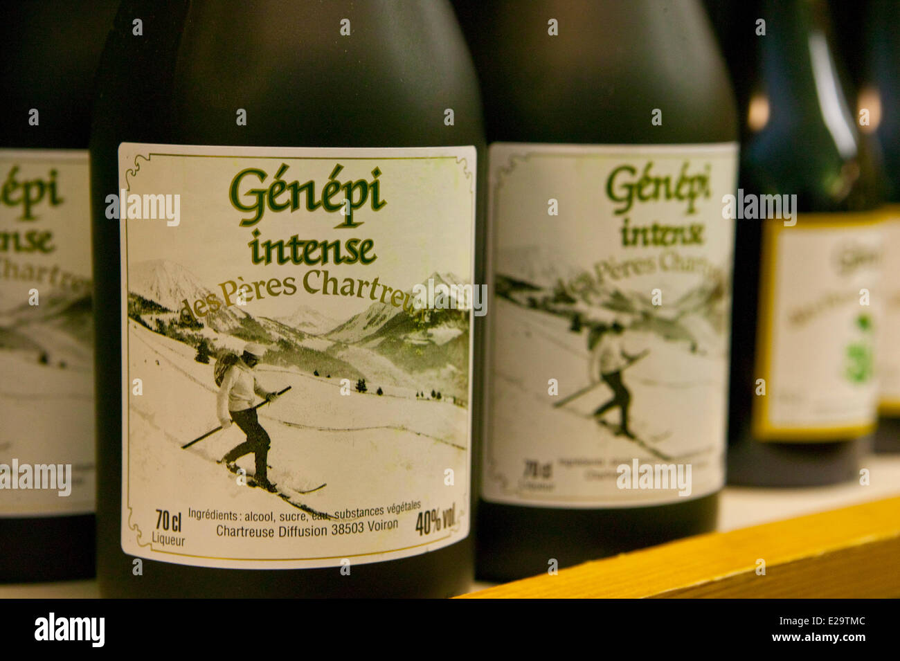 Genépi liqueur france hi-res stock photography and images - Alamy