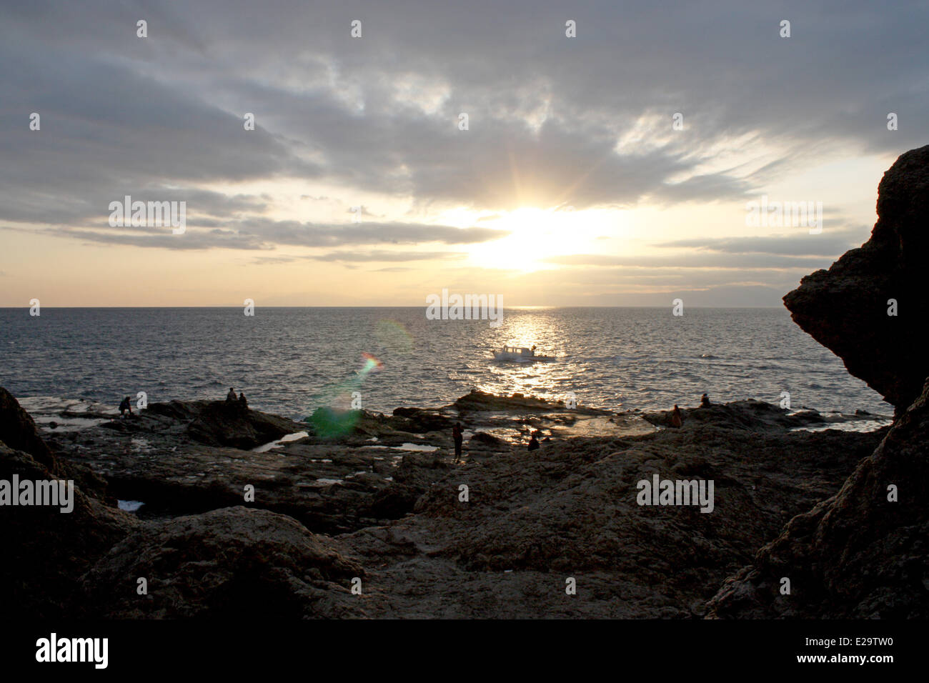 Japan: Coast of island Enoshima (south of Tokyo Stock Photo - Alamy