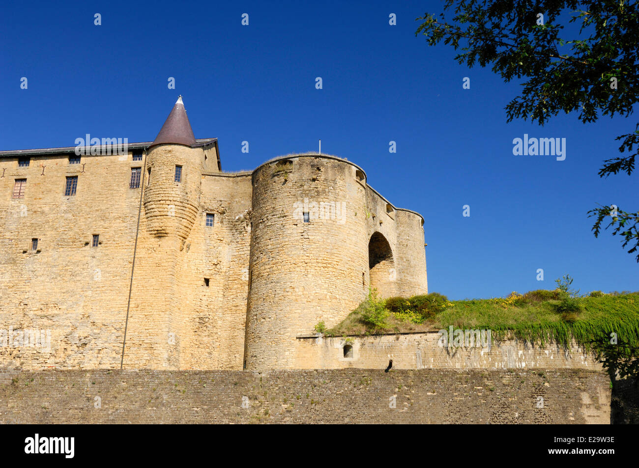 France, Ardennes, Sedan, castle, ramparts Stock Photo - Alamy