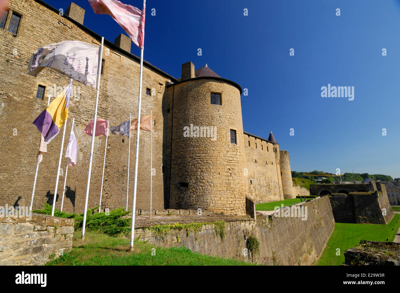 France, Ardennes, Sedan, castle, ramparts Stock Photo - Alamy