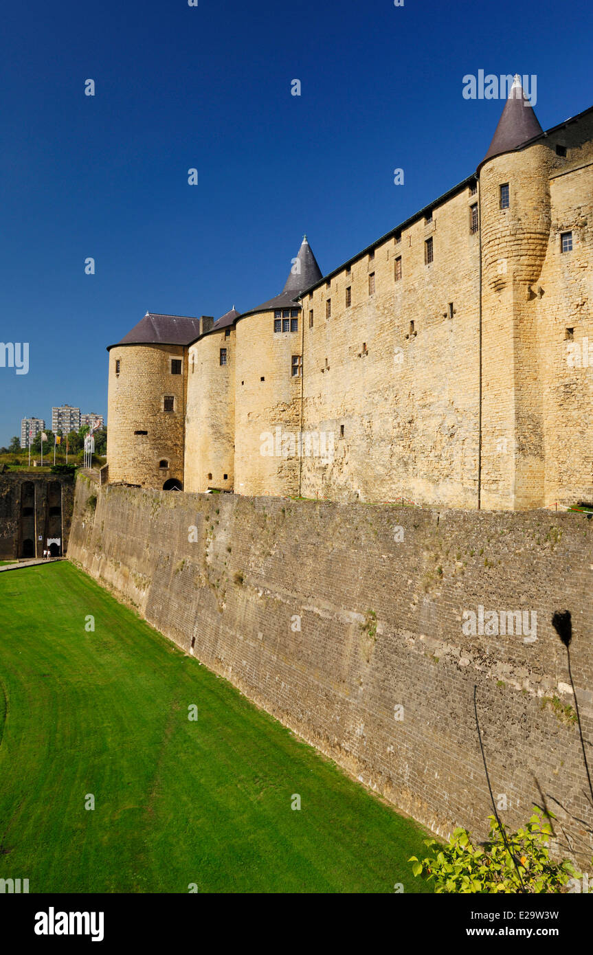 France, Ardennes, Sedan, castle, ramparts Stock Photo - Alamy