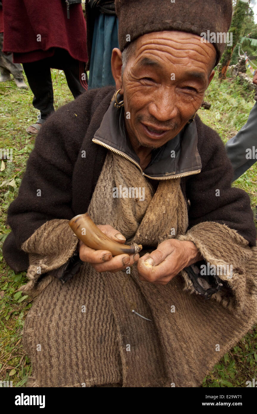 Nepal, Bagmati Zone, Rasuwa District, Trisuli Valley, Gatlang, Tamang ...