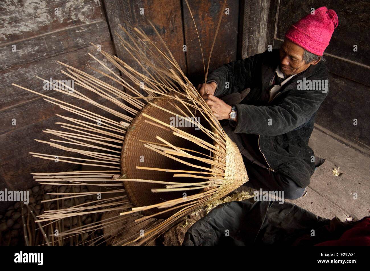 Nepal, Bagmati Zone, Rasuwa District, Trisuli Valley, Gatlang, Tamang ...