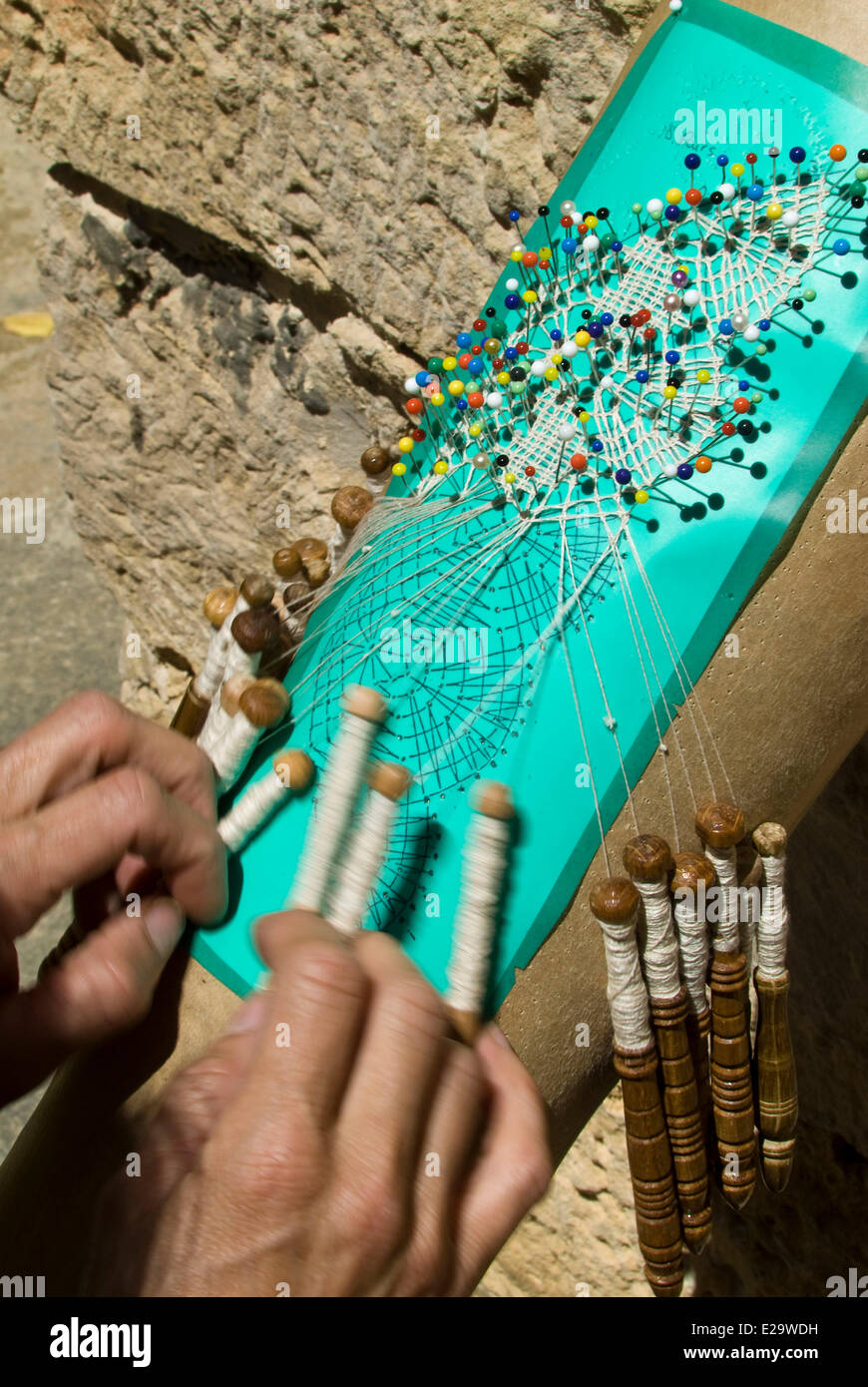 Lace maker hi-res stock photography and images - Alamy