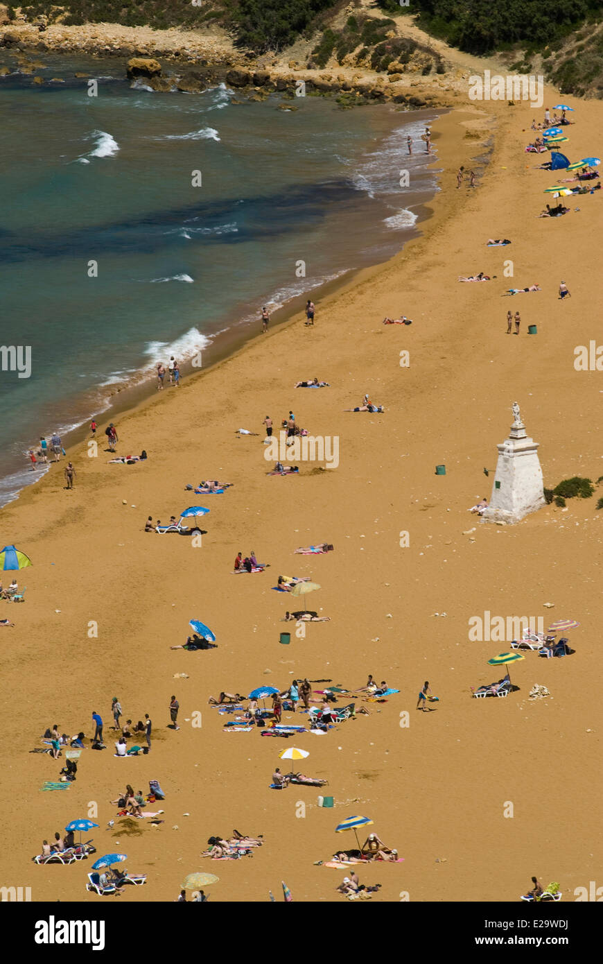 Gozo beach people hi-res stock photography and images - Alamy