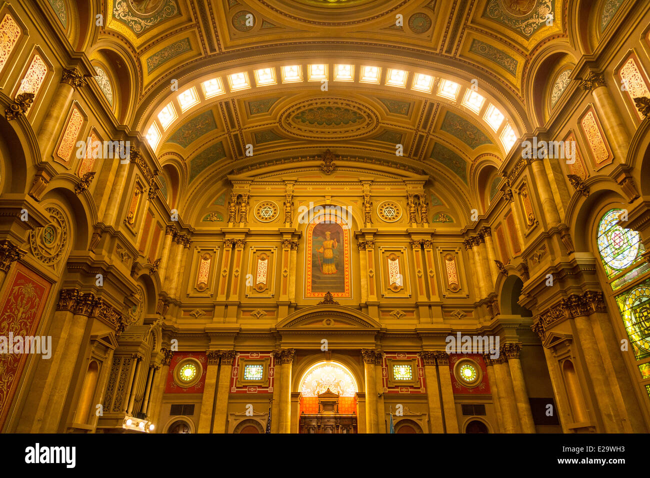 Renaissance Hall, The Masonic Temple, Philadelphia, Pennsylvania, USA ...