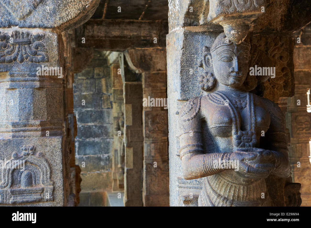 India, Kerala state, Padmanabhapuram palace, biggest wooden palace of ...