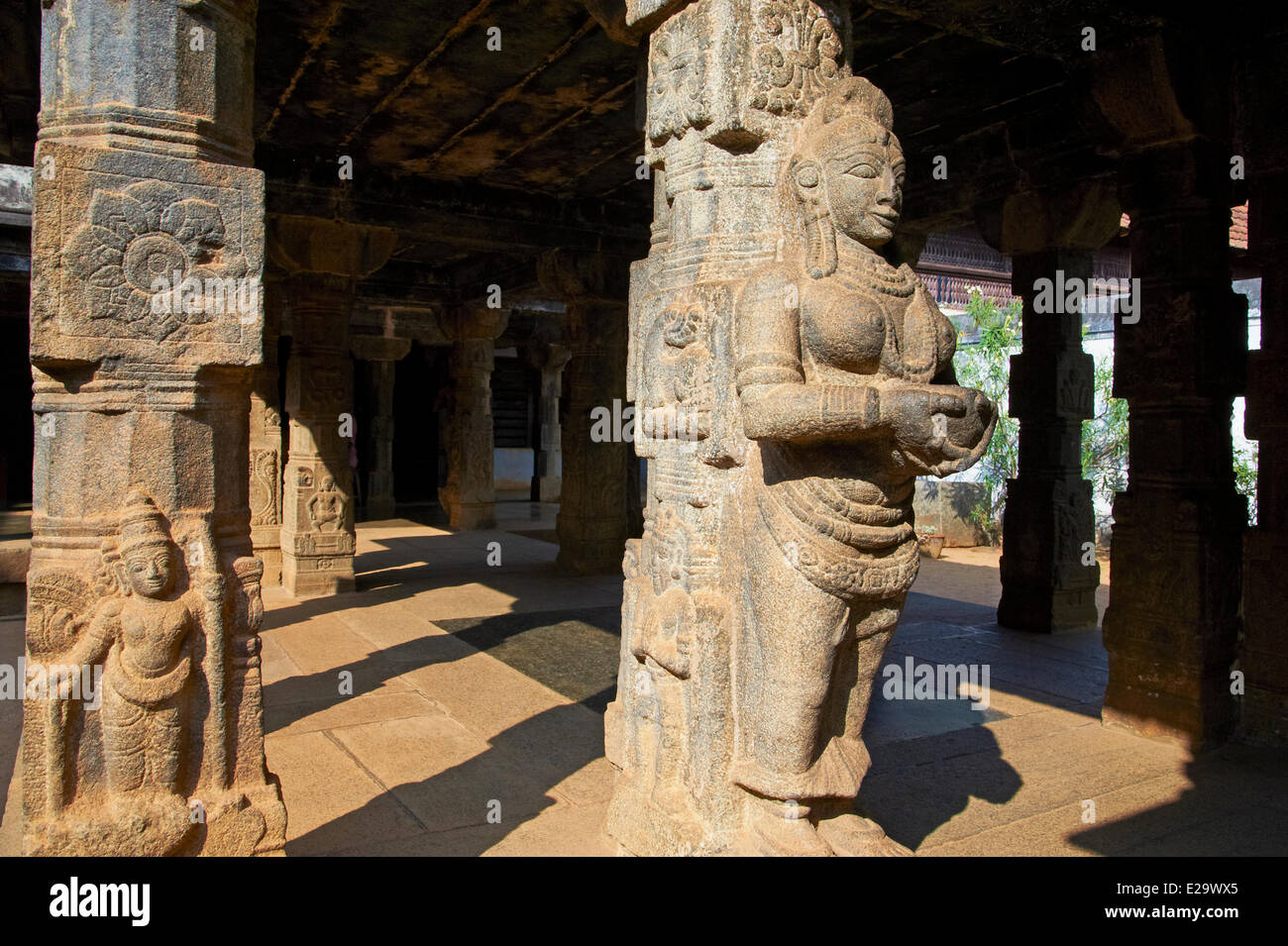 India, Kerala state, Padmanabhapuram palace, biggest wooden palace of ...