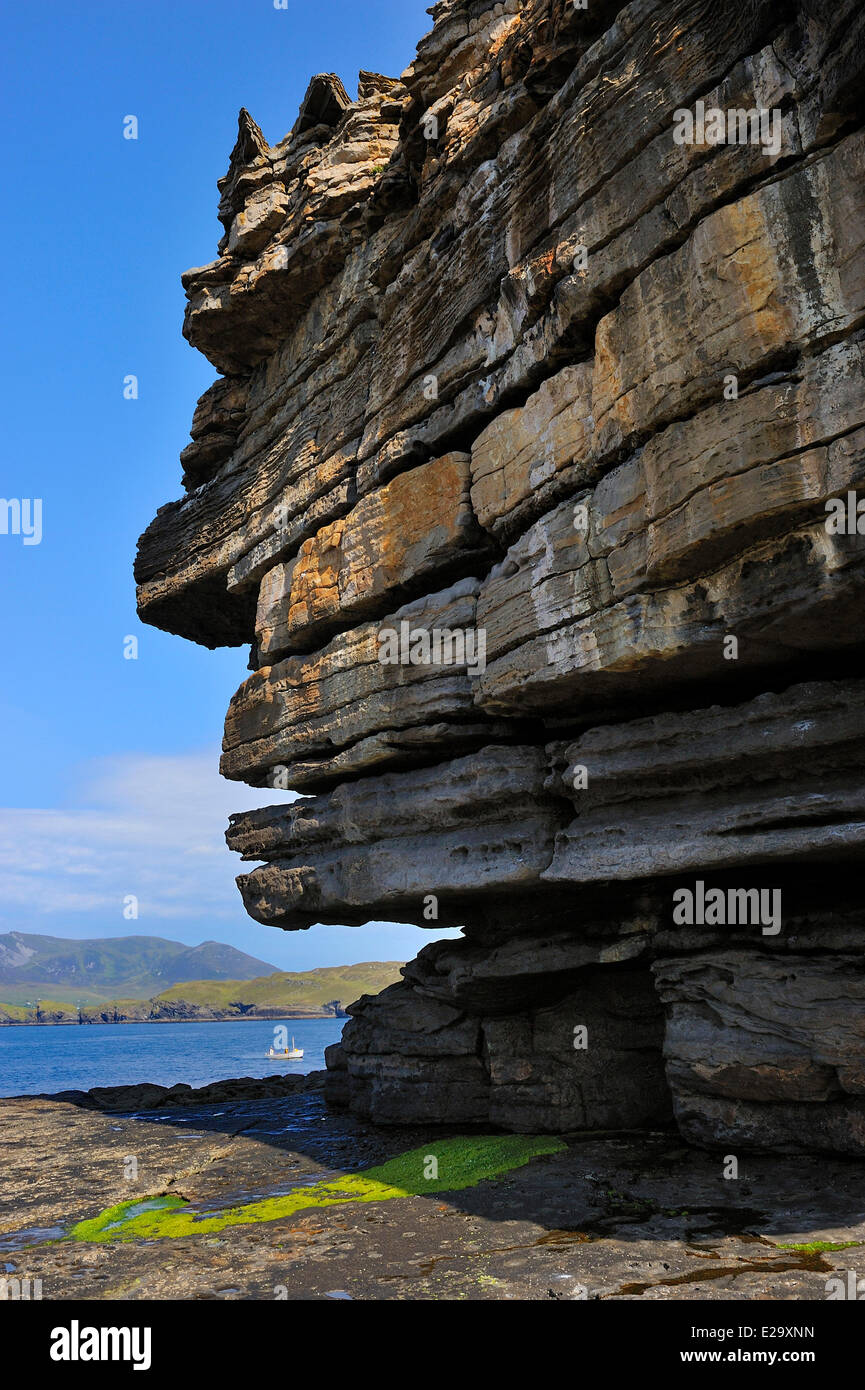 Ireland, County Donegal, Muckross Head cliffs Stock Photo - Alamy