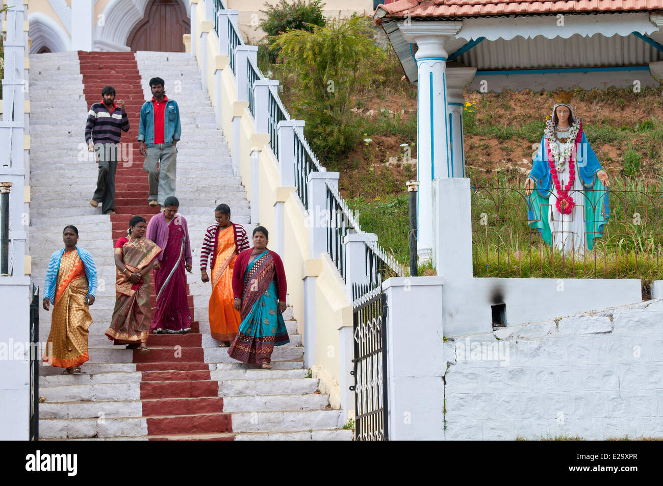 India, Tamil Nadu State, Ooty, a hill station in the Nilgiri Hills ...